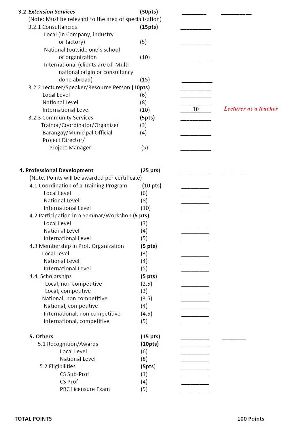 Sample Student 1 – ETEEAP