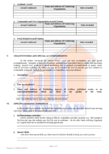 Application Form – ETEEAP
