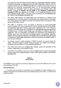 ETEEAP CHED CMO – ETEEAP