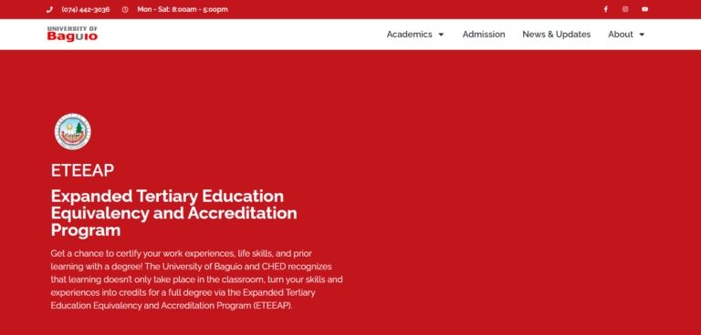 eteeap schools – ETEEAP