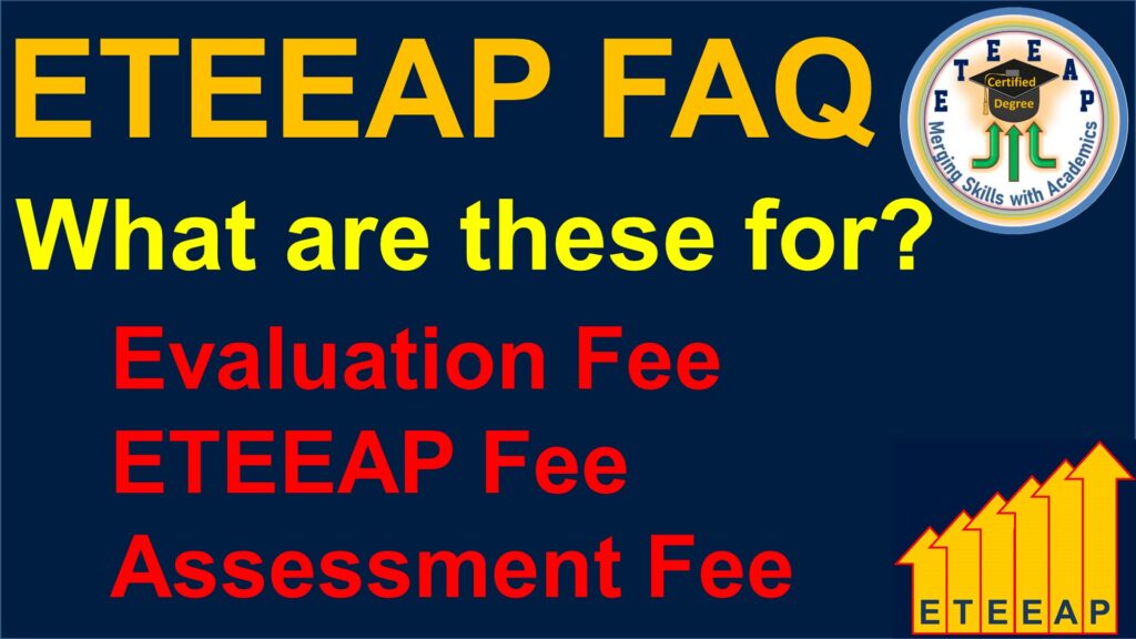 ETEEAP and Evaluation/Assessment Fees – ETEEAP