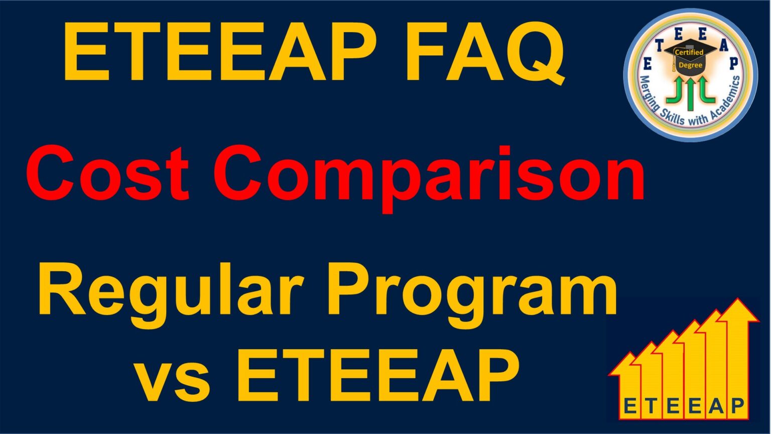 Cost Comparison – ETEEAP
