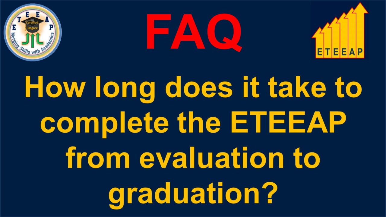 ETEEAP Duration – ETEEAP