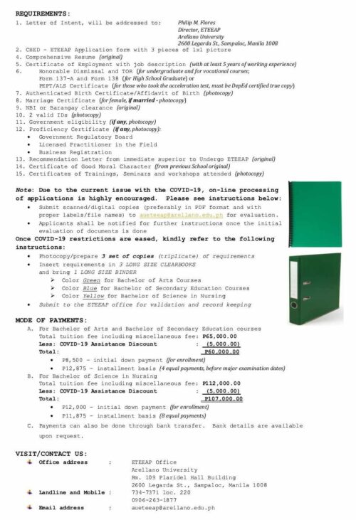 eteeap schools – ETEEAP